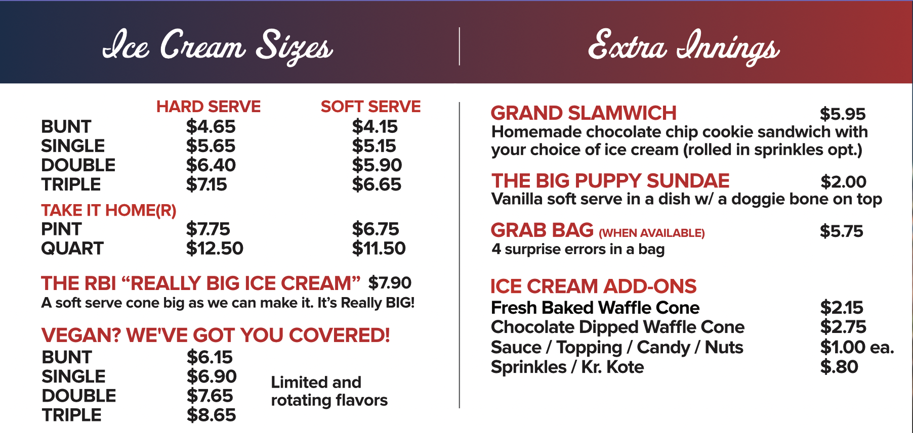 Ice Cream Dugout – Ice Cream Dugout – Located in North Windham Maine